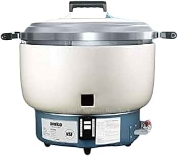 AMKO Rice Cooker, 55 cups, Natural Gas – Newark Food Service Equipment